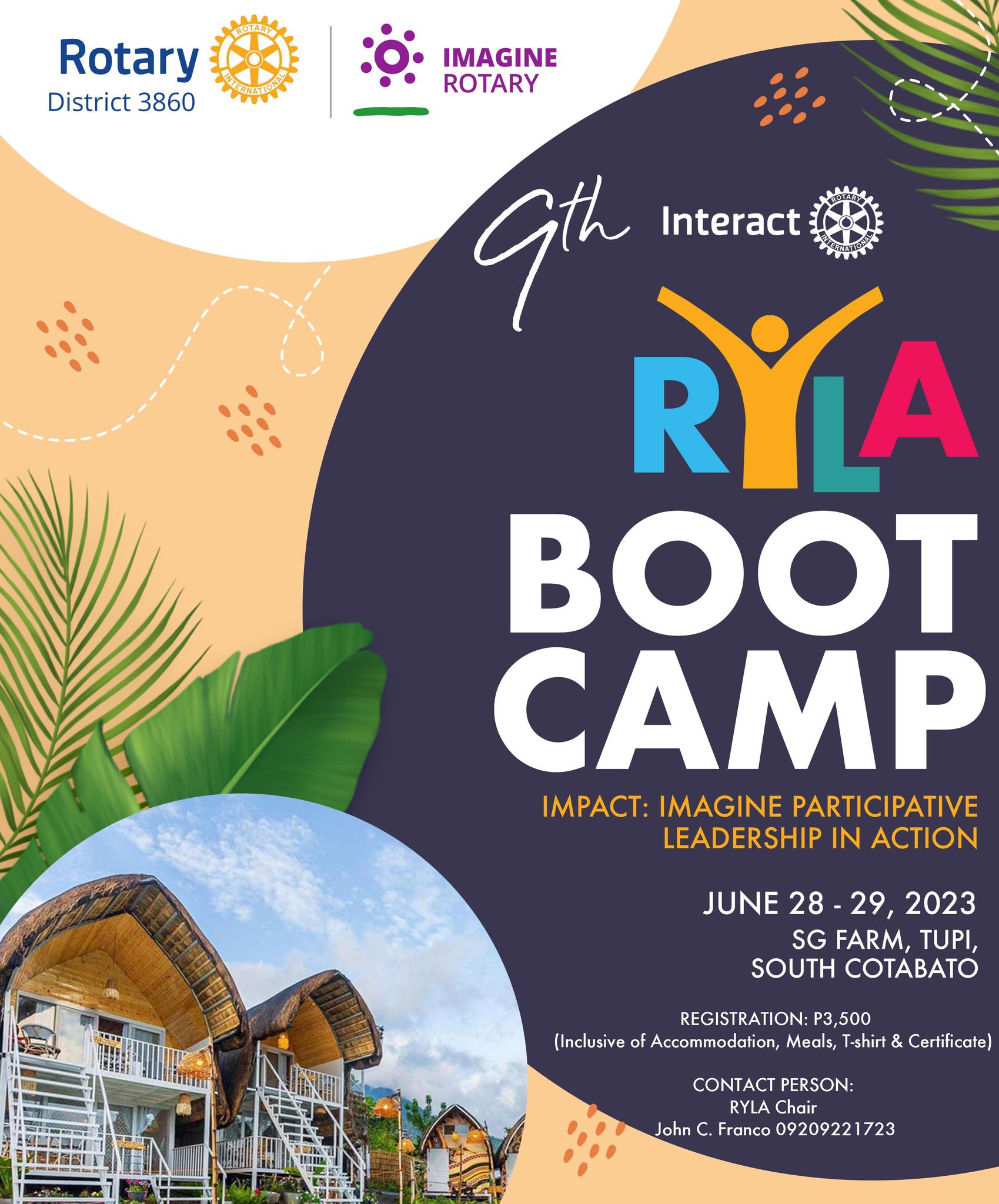 9TH Interact RYLA Bootcamp Registration Form • Rotary District 3860